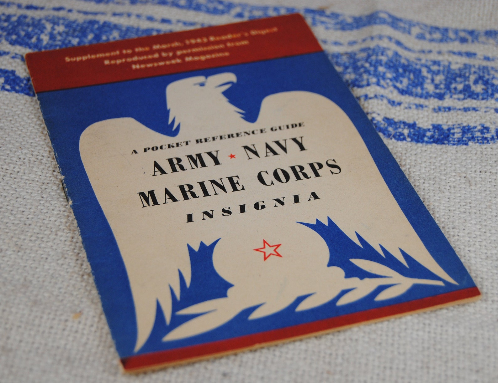A Pocket Reference Guide: Army Navy Marine Corps Insignia - Etsy