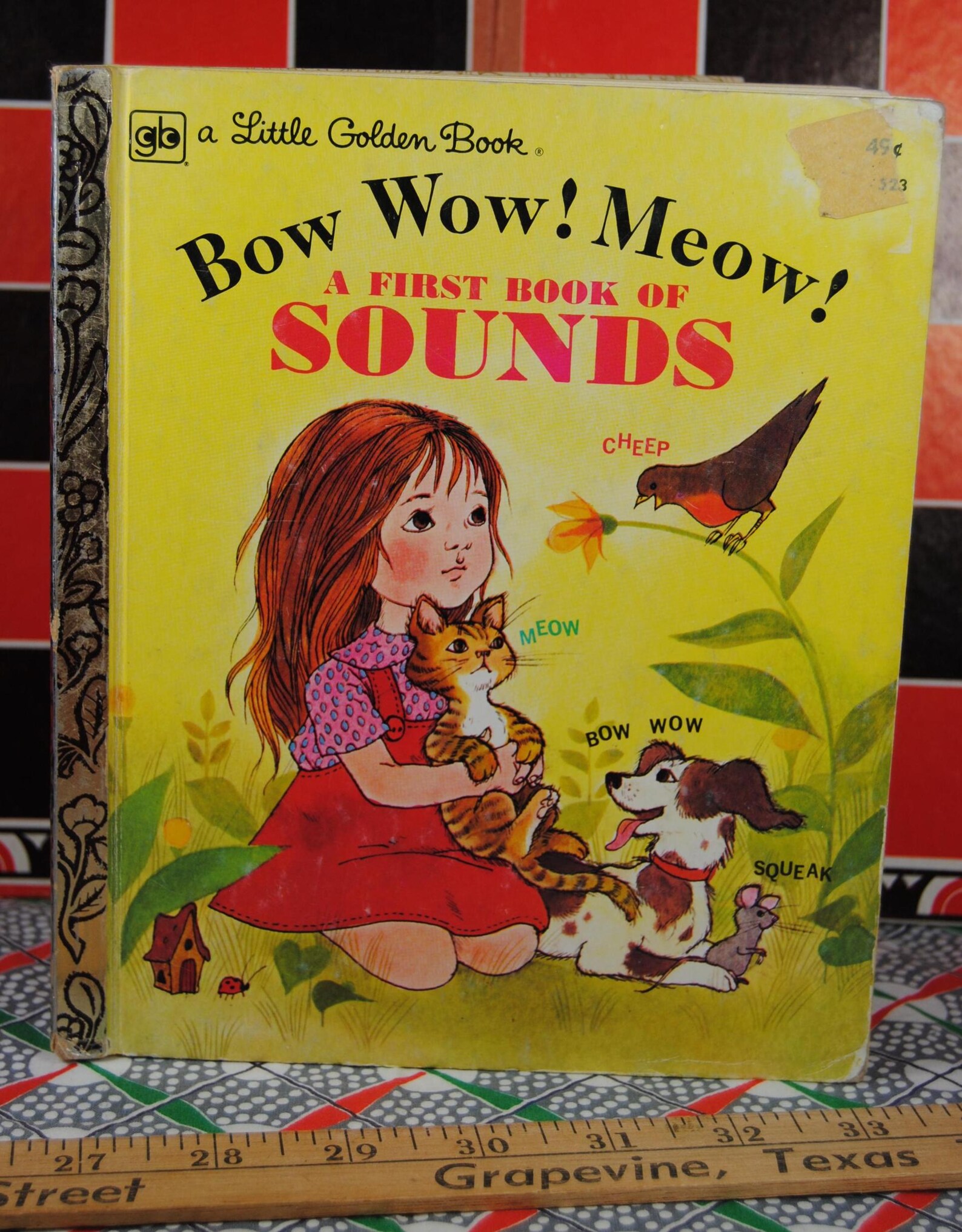 Vintage 1975 A Little Golden Book: Bow Wow! Meow! A First Book of ...