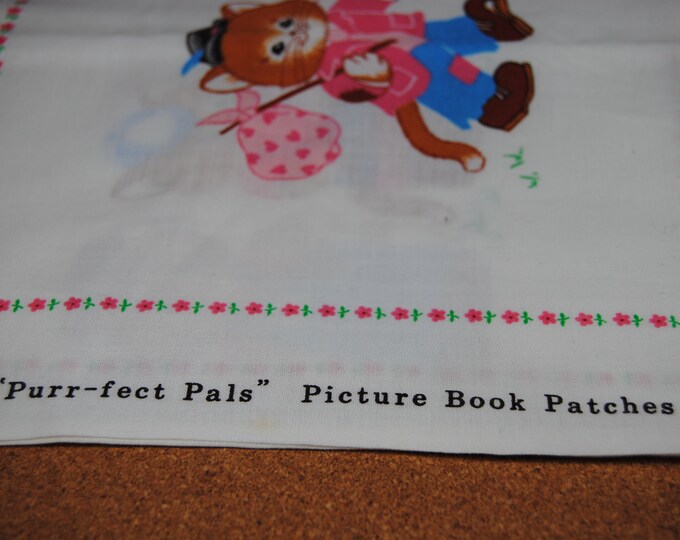 Purr-fect Pals Picture Book Fabric Patches - VIP Screen Print - Cranston Print Works Co ...