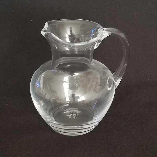 Clear Glass Pitcher - Etsy