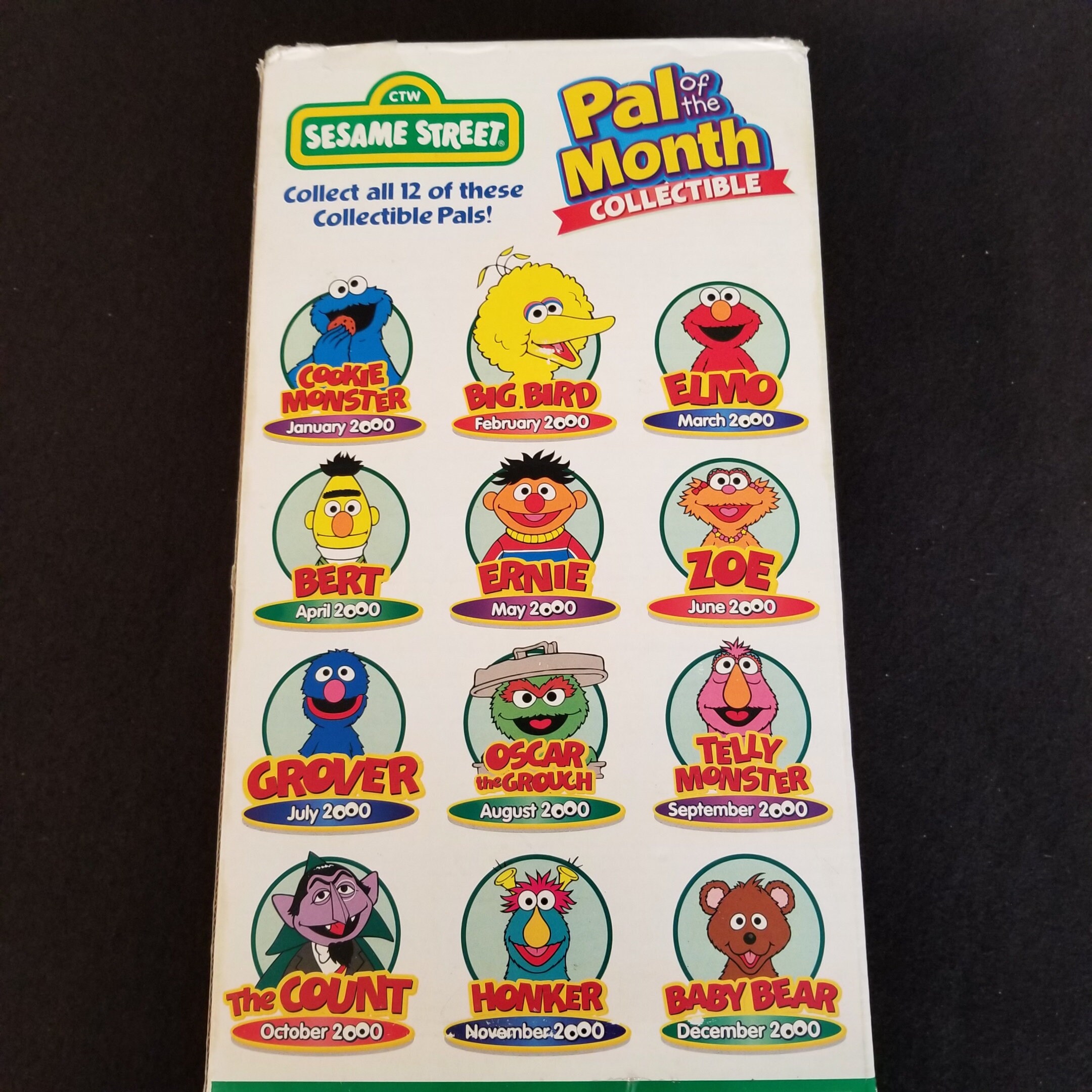 Sesame Street Pal of the Month Collectible Big Bird February 2000 New ...