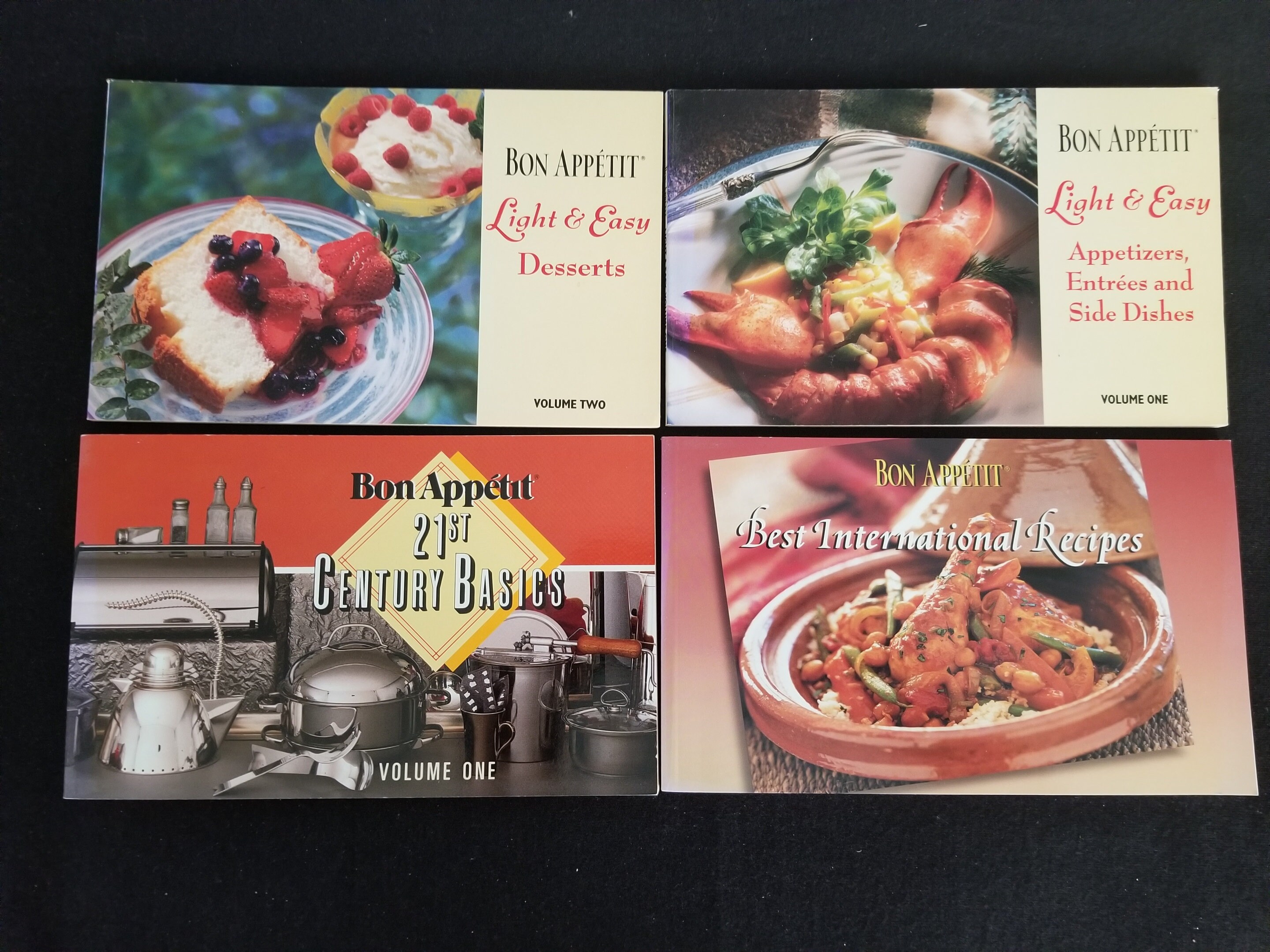 Bon Appetit Soft Cover Cookbook Set / Lote de 10 Excelentes - Etsy España