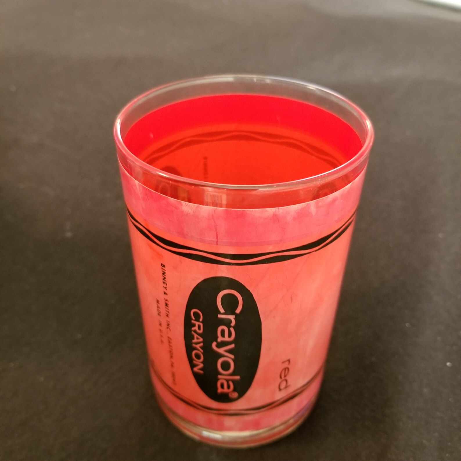 Rare Set of 4 1980's Crayola Crayon Drinking Glasses / - Etsy