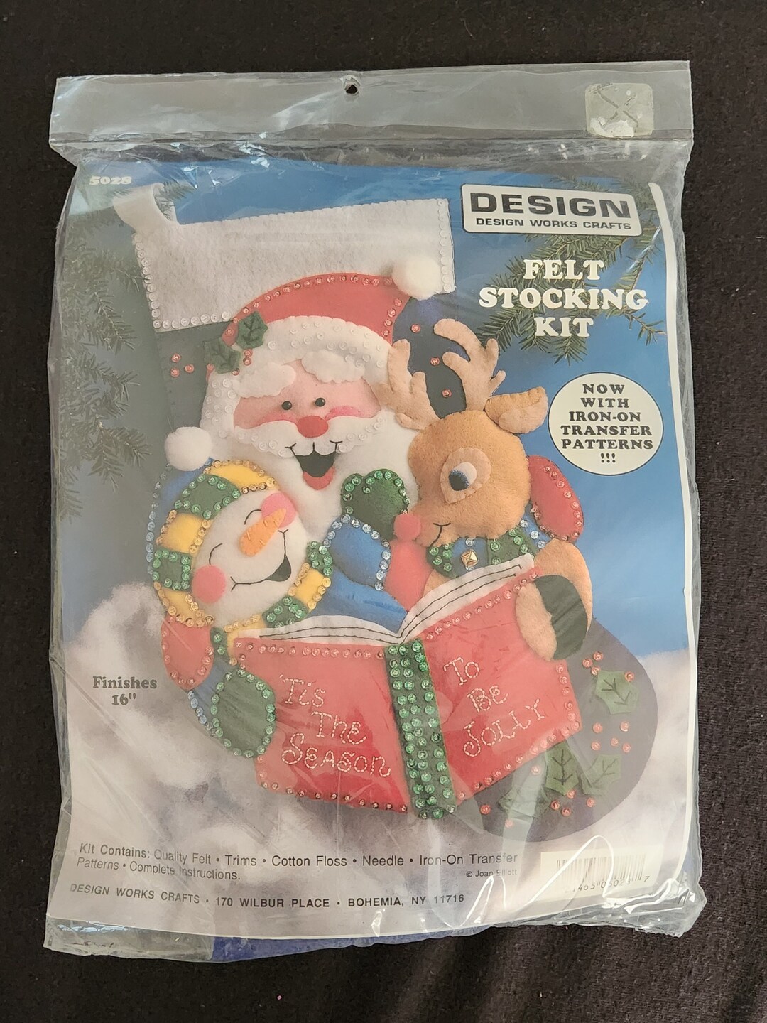 Vintage / Rare / Darling: 1980's Lee Wards - Felt Christmas Stocking ...