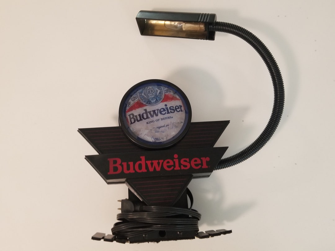 Vintage Budweiser King of Beers - Light / Desk Lamp / Sign ...
