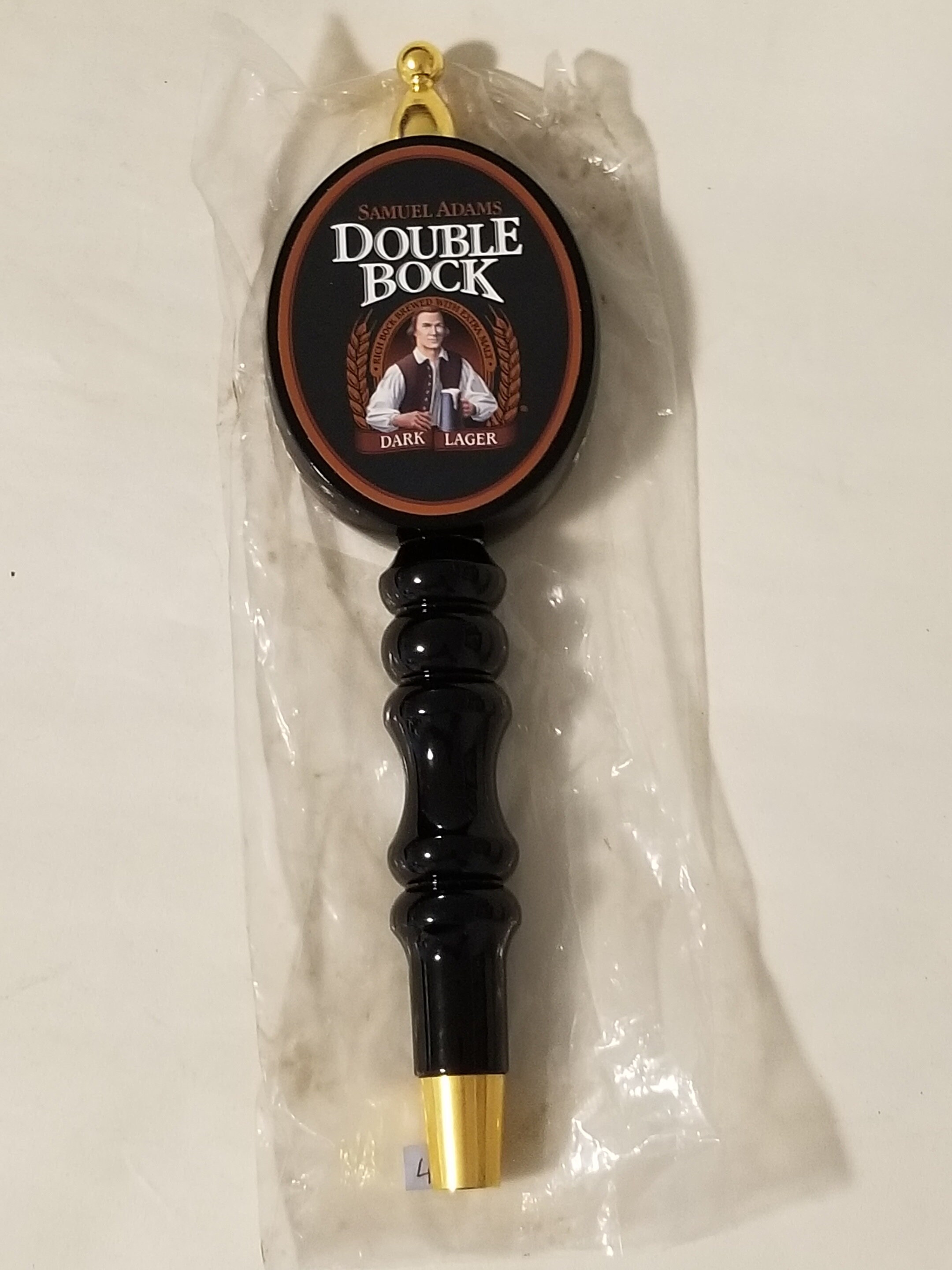 Samuel Adams Double Bock Dark Lager Tap Handle Wood and - Etsy UK