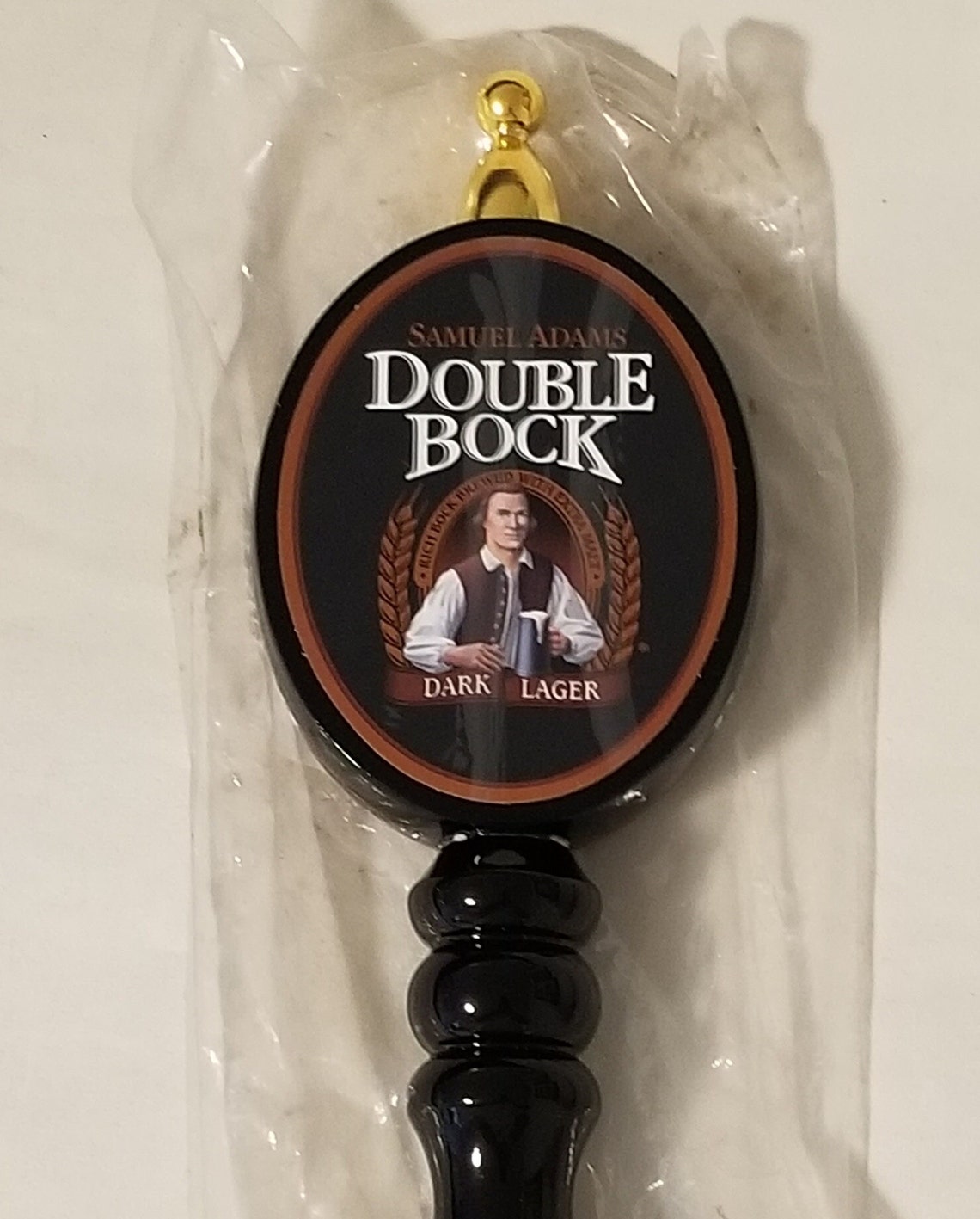 Samuel Adams Double Bock Dark Lager Tap Handle Wood and - Etsy