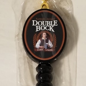 Samuel Adams Double Bock Dark Lager Tap Handle Wood and | Etsy