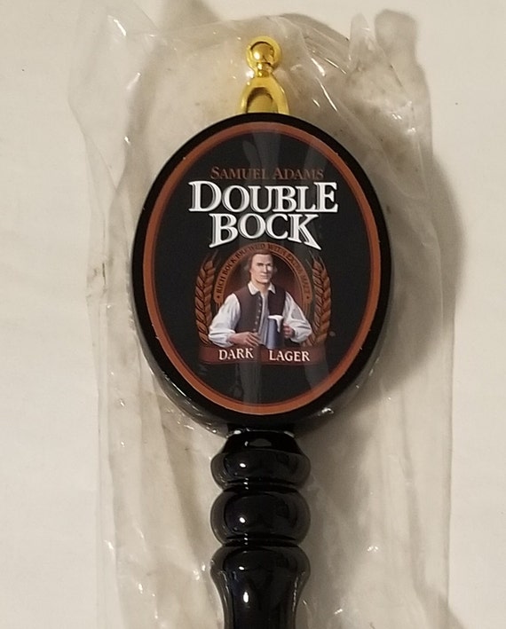 Samuel Adams Double Bock Dark Lager Tap Handle Wood and | Etsy
