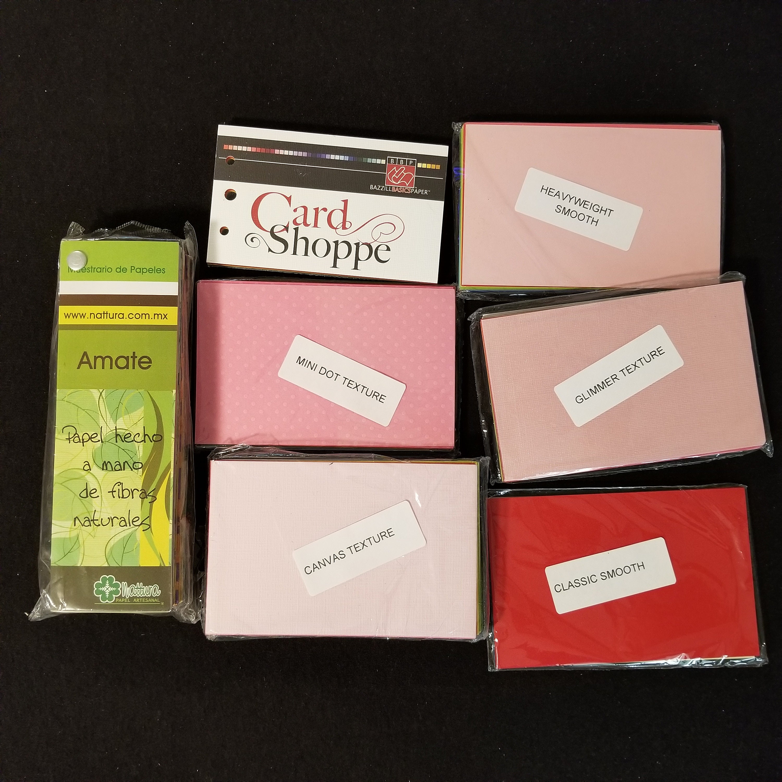 Paper / Cardstock Sample Set 7 Packages Great for Crafting Brand New - Etsy