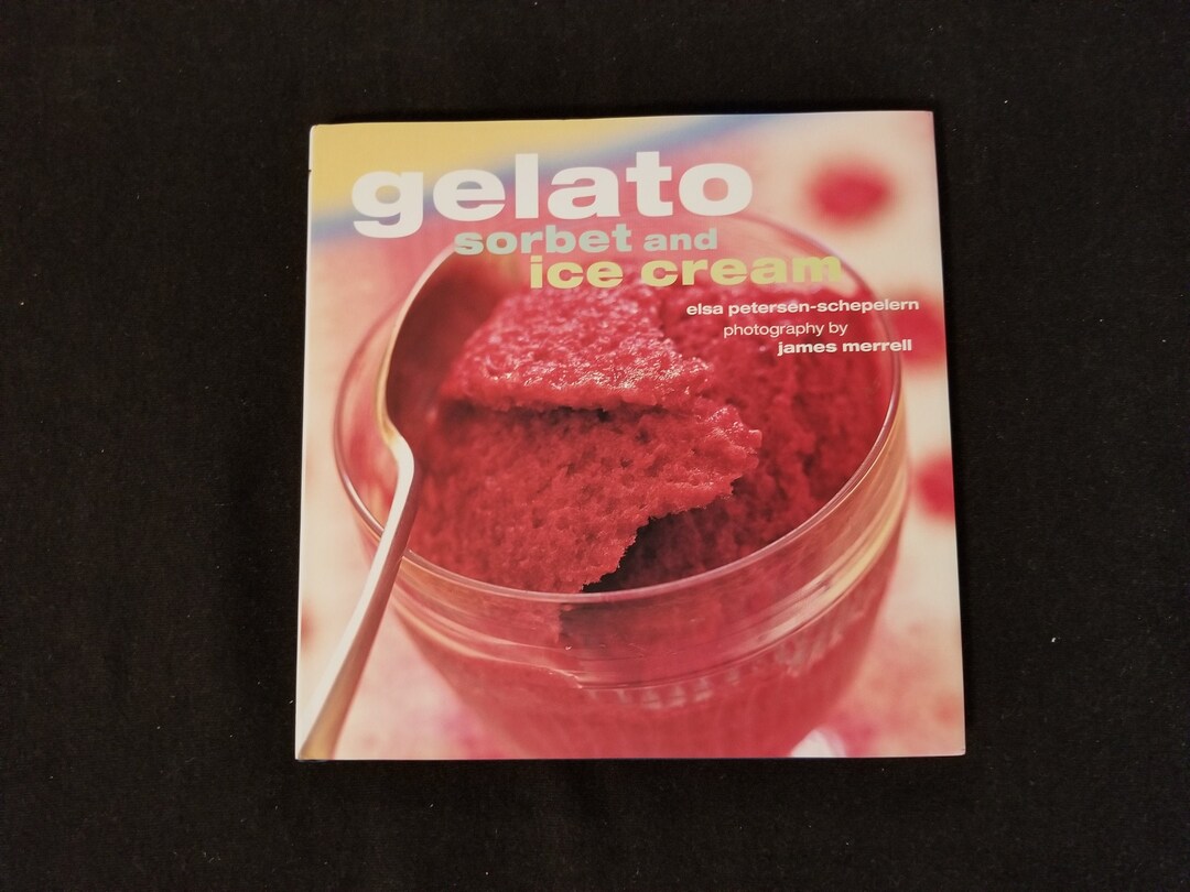 Gelato Sorbet and Ice Cream by Elsa Petersen-schepelern : Hard - Etsy