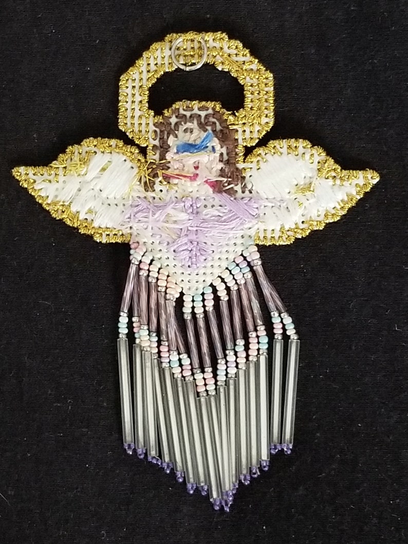 Darling and Unique Hanging Hand Crafted Angel Yarn Art & - Etsy