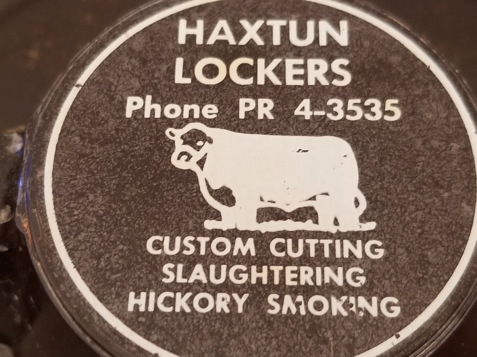 VINTAGE RARE Haxtun Lockers Advertising Plastic Ashtray - Etsy