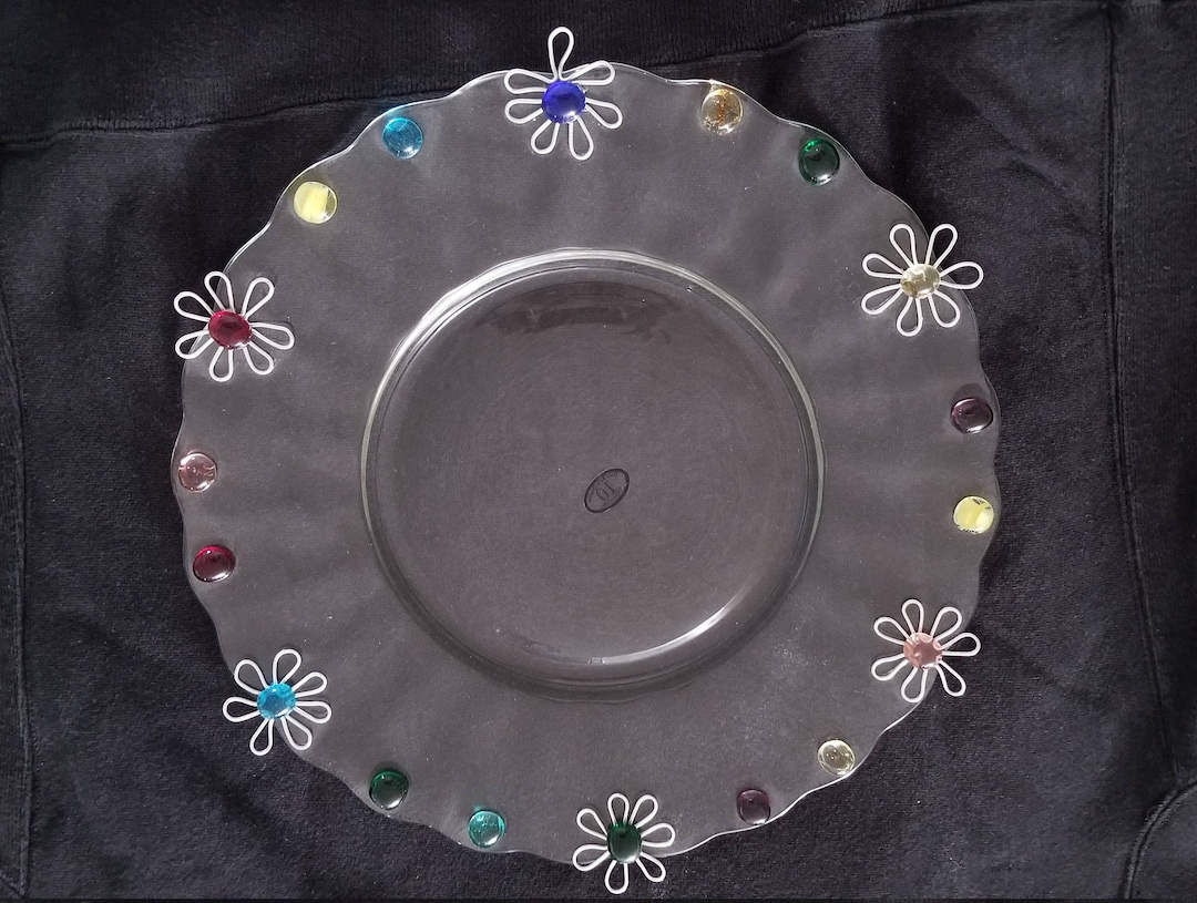 Retro Dary Rees Platter - Original Art Hand Crafted 14" Diameter: New ...