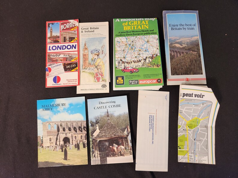 Vintage - 1984 -great Britain, London, Attractions - Booklets, Maps ...