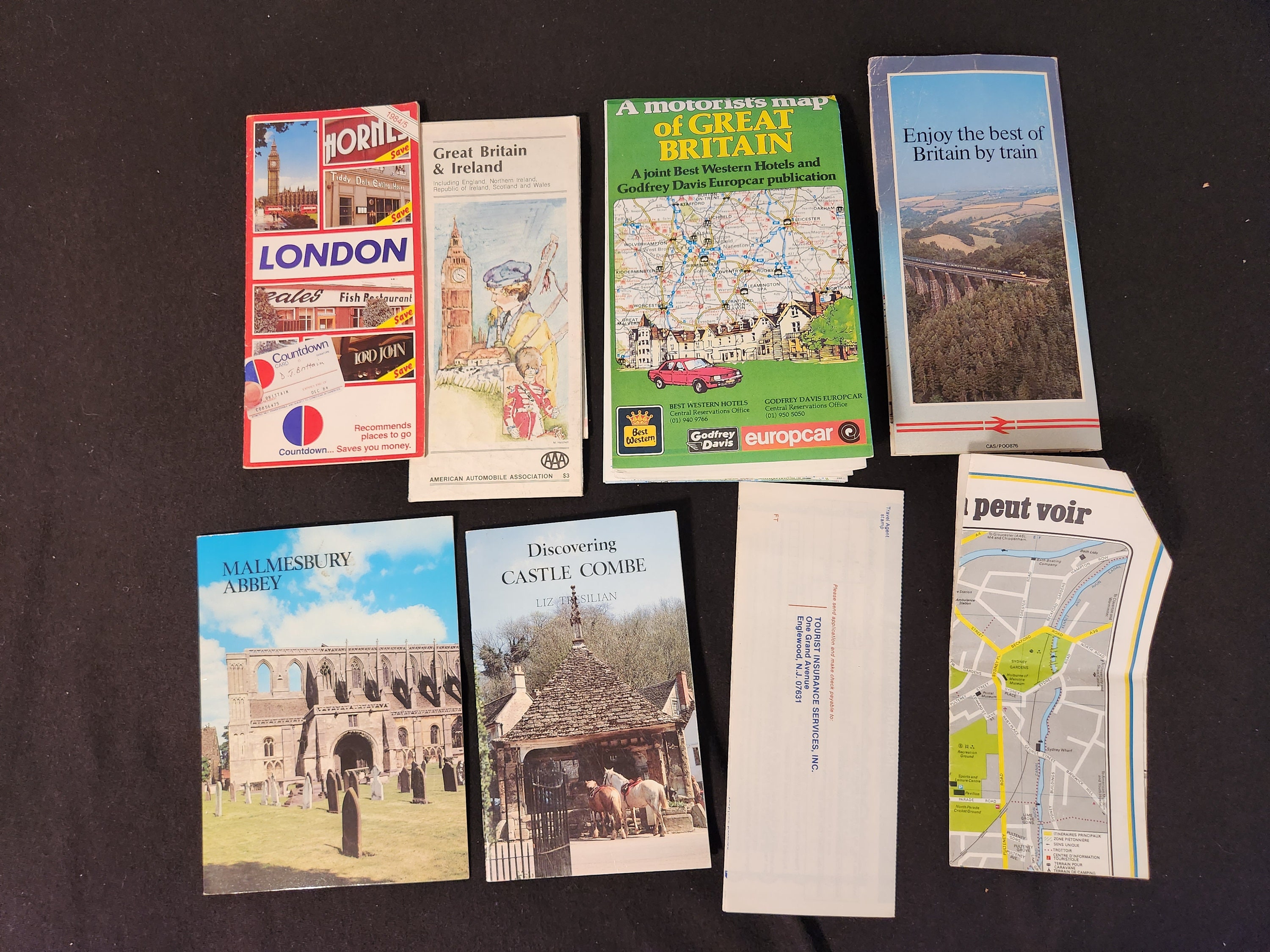 Vintage - 1984 -great Britain, London, Attractions - Booklets, Maps ...