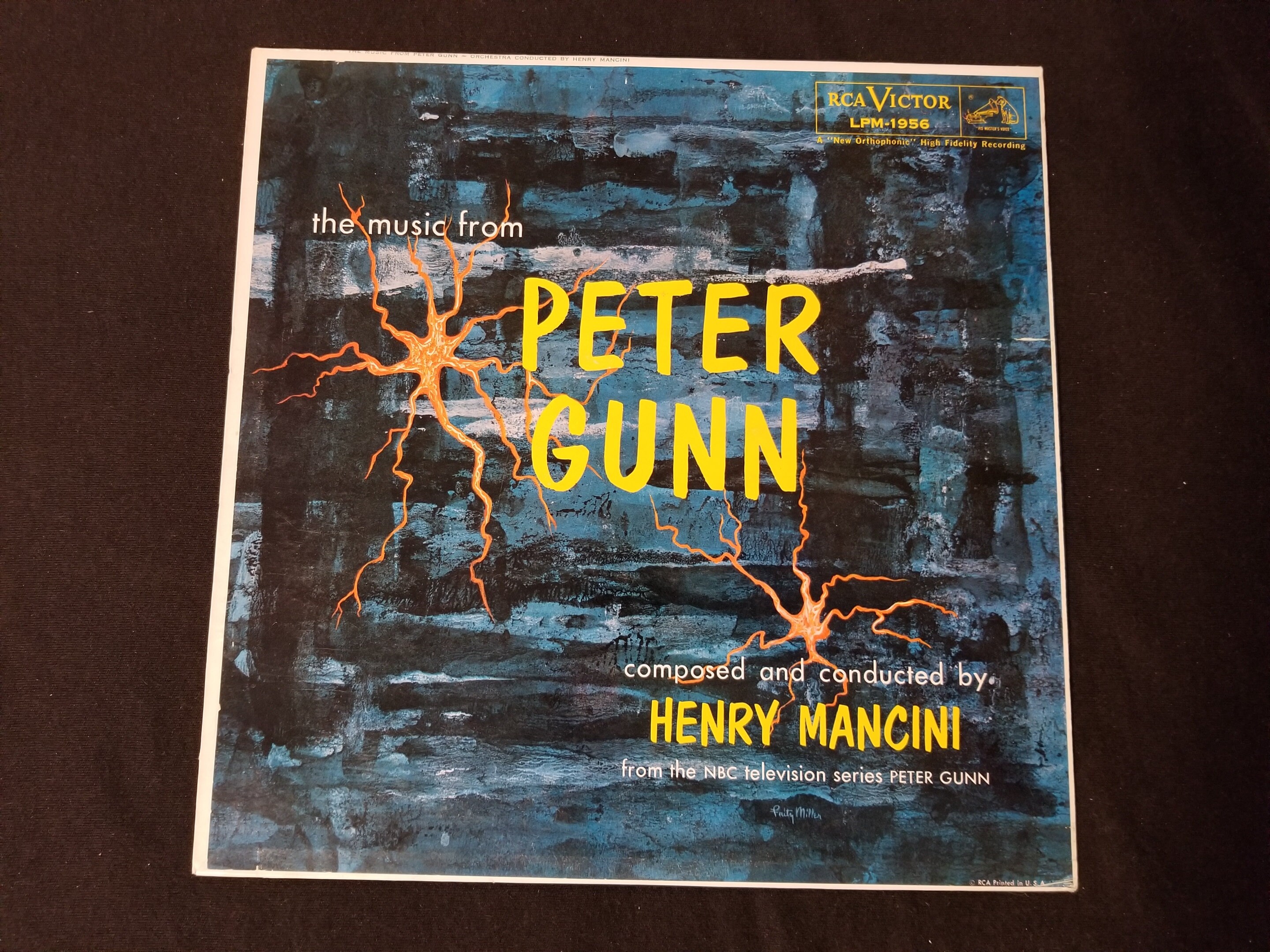 The Music From Peter Gunn by Henry Mancini LP Vinyl 1959 RCA Victor LPM ...