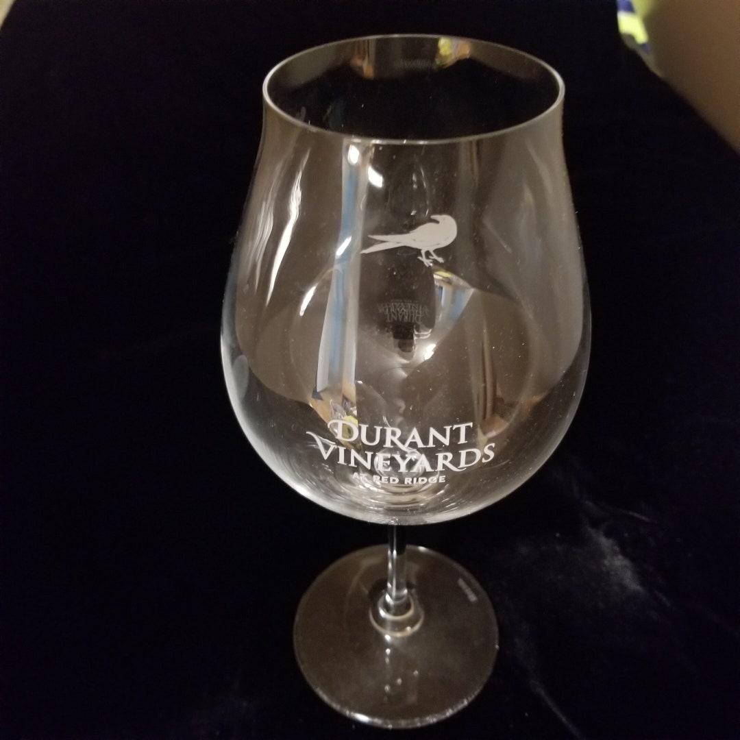 Durant Vineyards at Red Ridge - Dayton, Oregon - Wine Glass - White ...