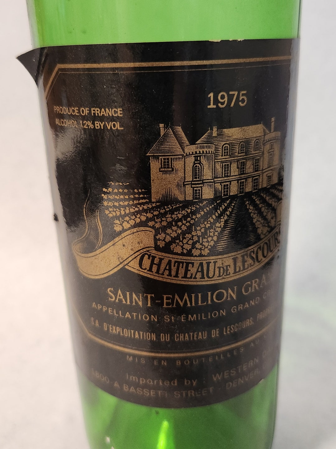 Vintage Rare - 1975 -chateau De Lescours - Saint Emilion Collectible ...