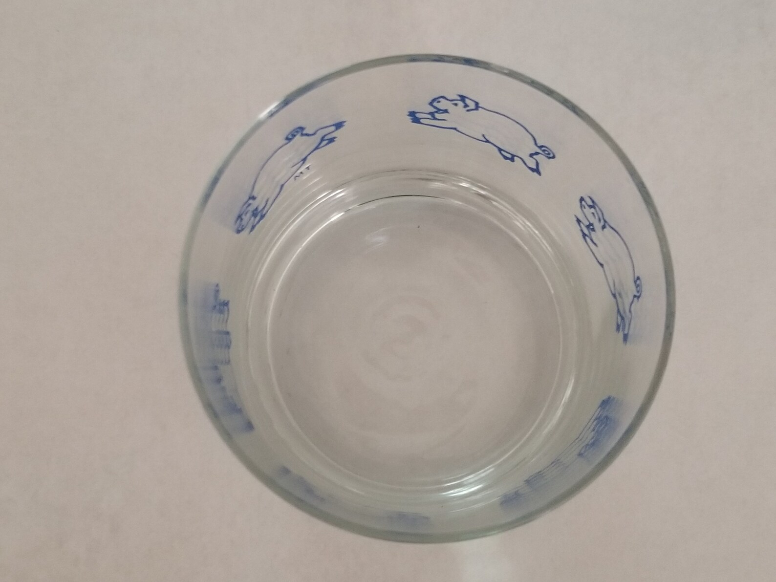 Darling Dancing Pigs Glass From Boston's Own hog - Etsy