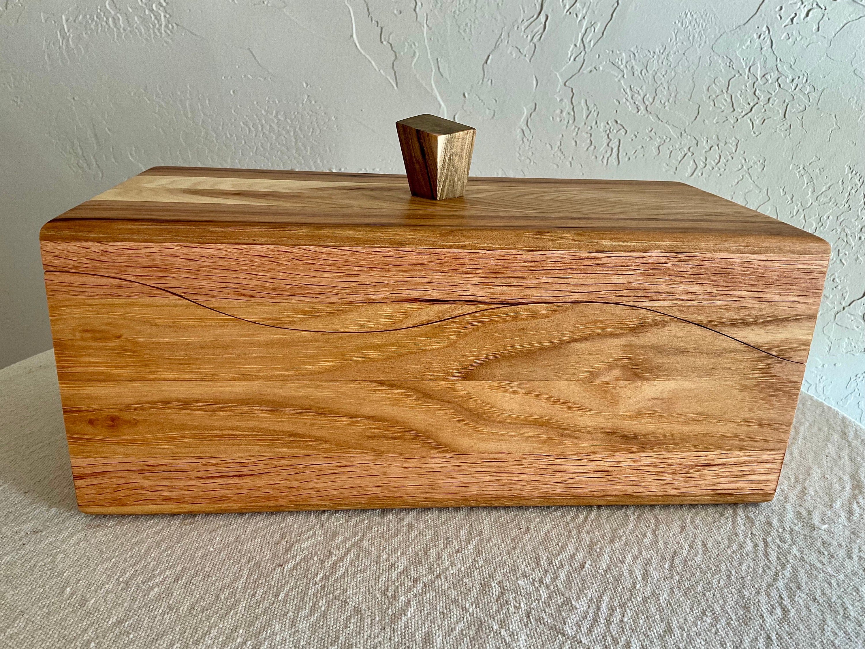 A Box That is Unique Art Ocean Wave Lift Top. Keepsake Box, Jewelry Box ...