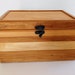 A Quality Hand Crafted Keepsake Box. Made With Solid Cherry Wood Along ...