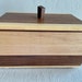 Unique American Hardwood Lift Top Box Jewelry Box and Keepsake - Etsy