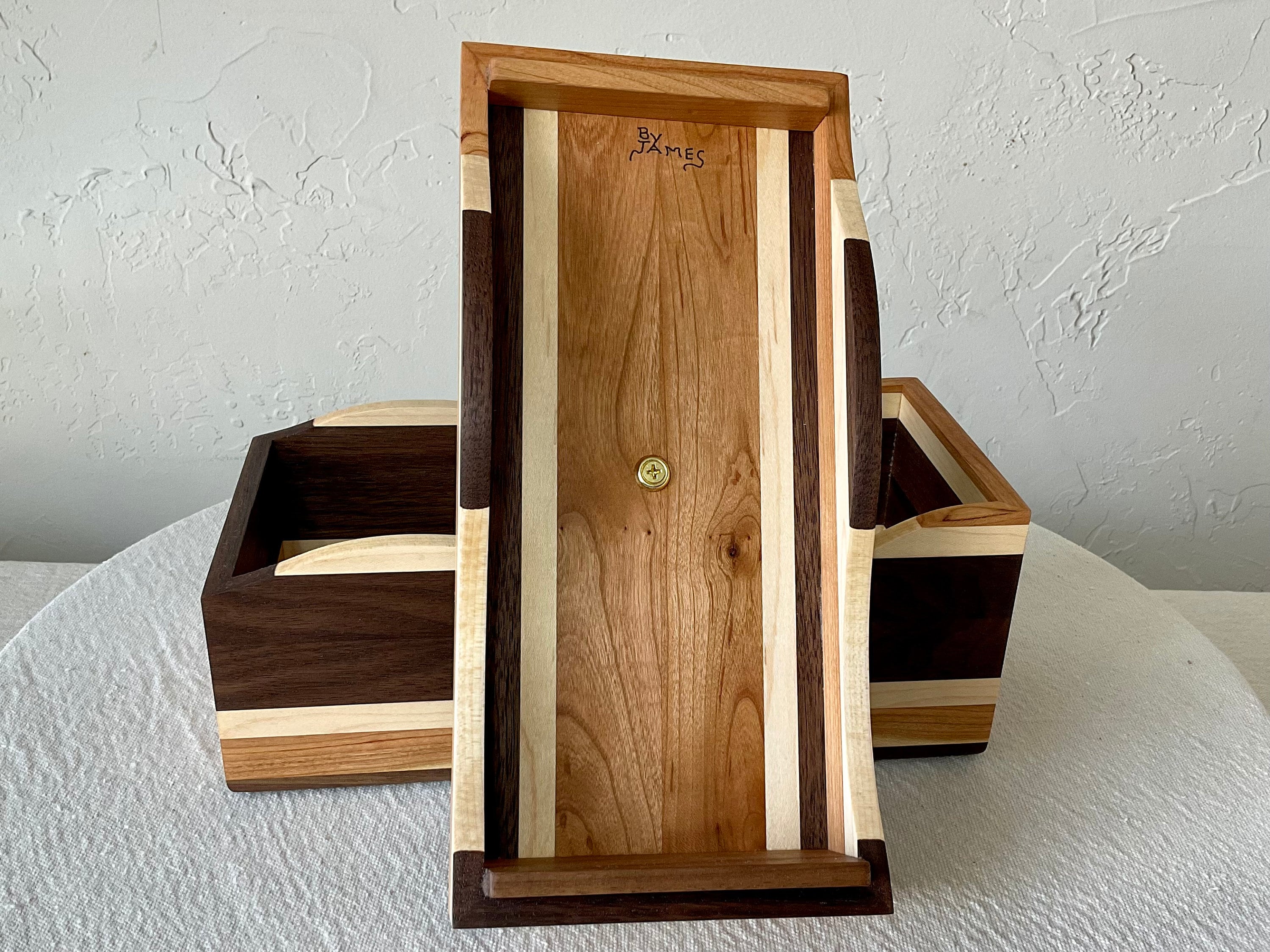 A Box That is Unique Art Ocean Wave Lift Top. Keepsake Box, Jewelry Box ...