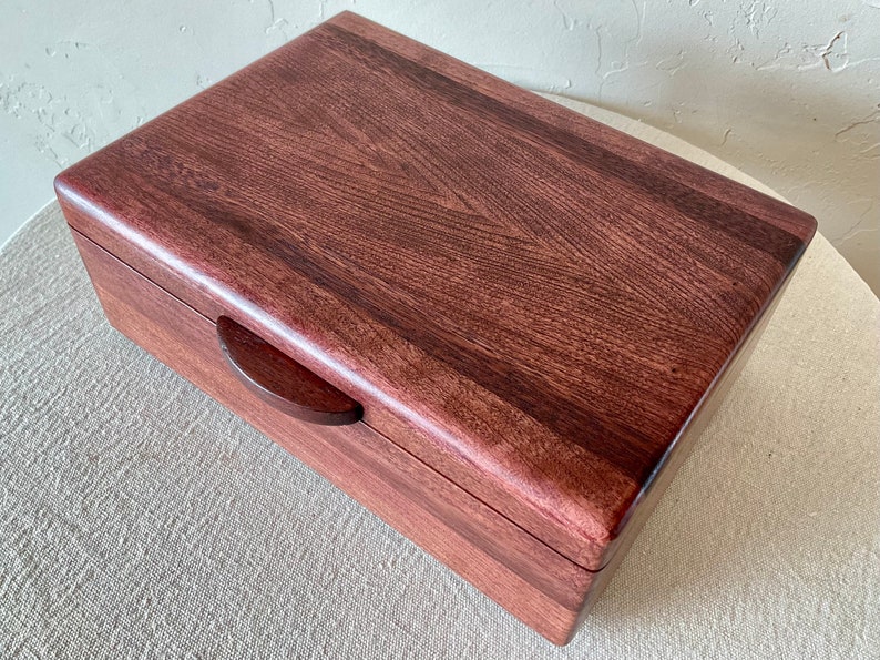 Cherry and Spalted Maple Wood Box, Keep Sake Box, Jewlery Box. - Etsy