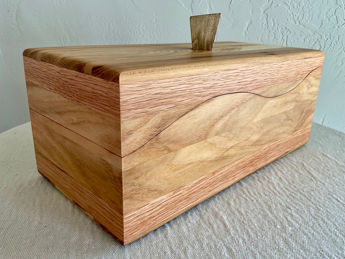 A Box That is Unique Art Ocean Wave Lift Top. Keepsake Box, Jewelry Box ...