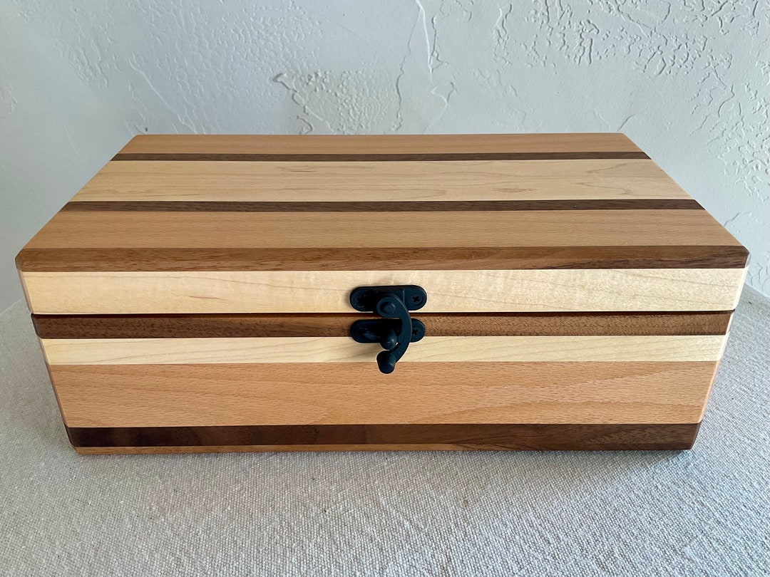 Hand Crafted Jewelry Box With Lift Out Tray and Secret Place - Etsy