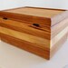 A Quality Hand Crafted Keepsake Box. Made With Solid Cherry Wood Along ...
