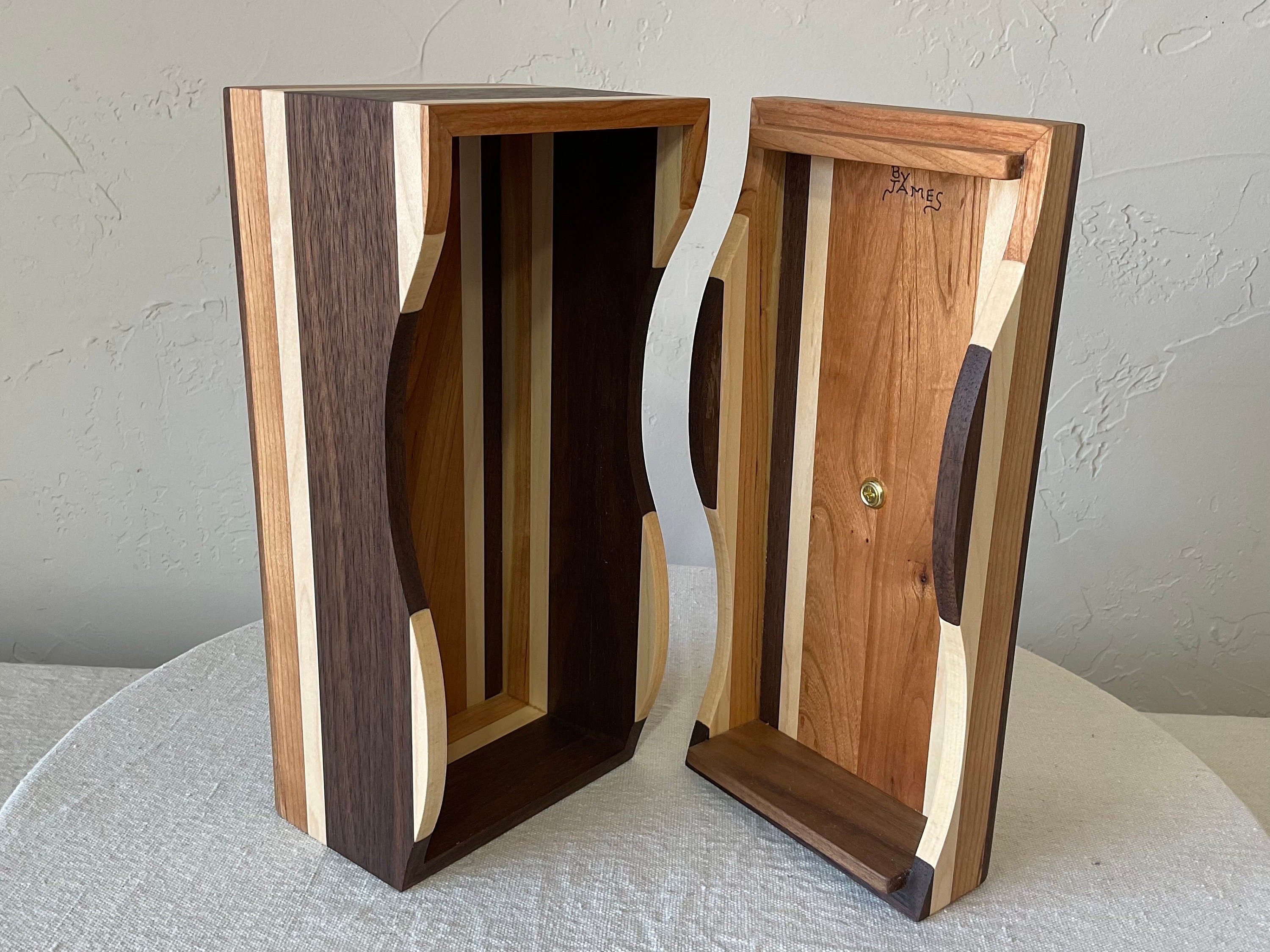 A Box That is Unique Art Ocean Wave Lift Top. Keepsake Box, Jewelry Box ...