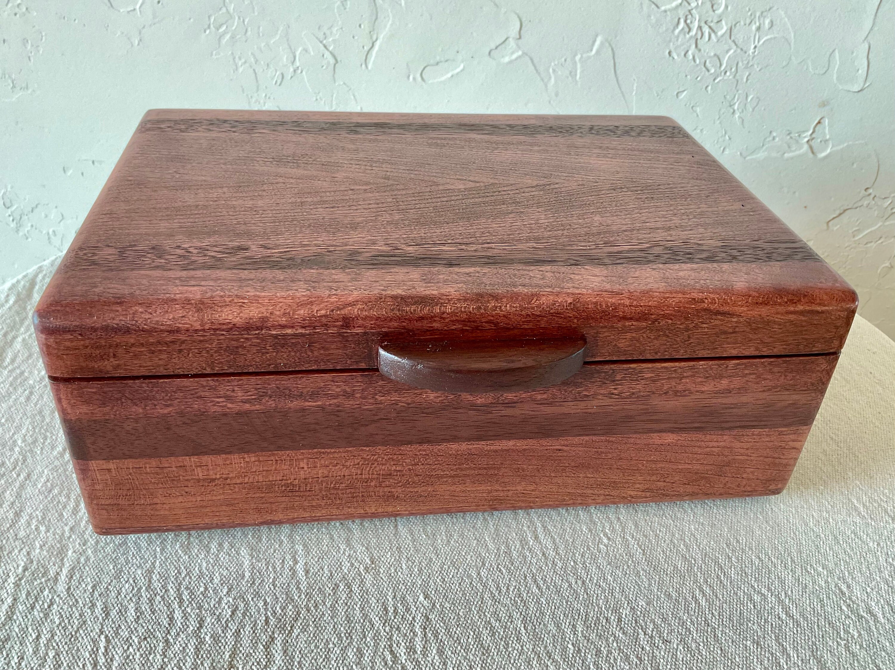 Cherry and Spalted Maple Wood Box, Keep Sake Box, Jewlery Box. - Etsy