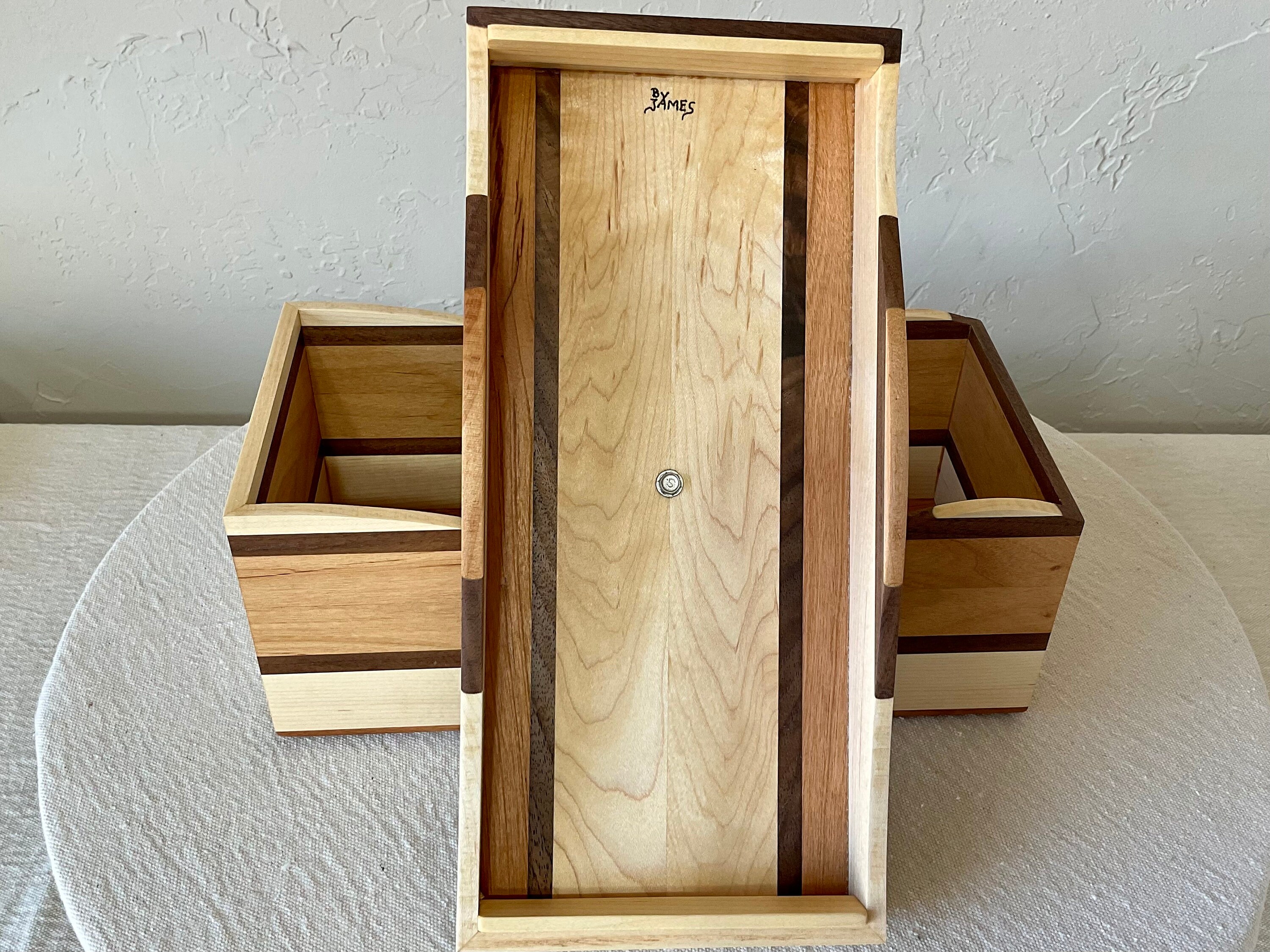 A Box That is Unique Art Ocean Wave Lift Top. Keepsake Box, Jewelry Box ...