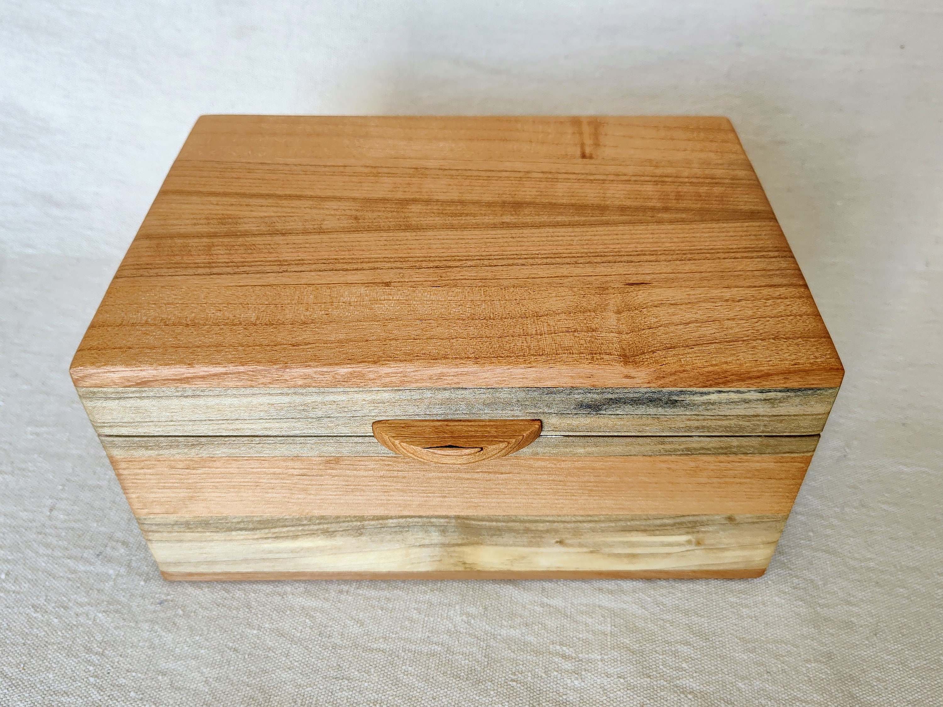 Hand Crafted Jewelry Box With Lift Out Tray and Secret Place for Cool ...