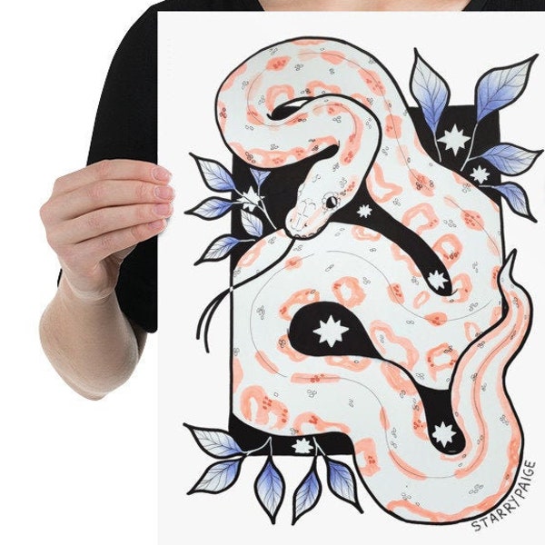 Albino Snake - Etsy