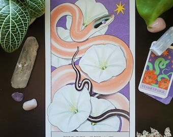 Tarot Snake Card - Etsy