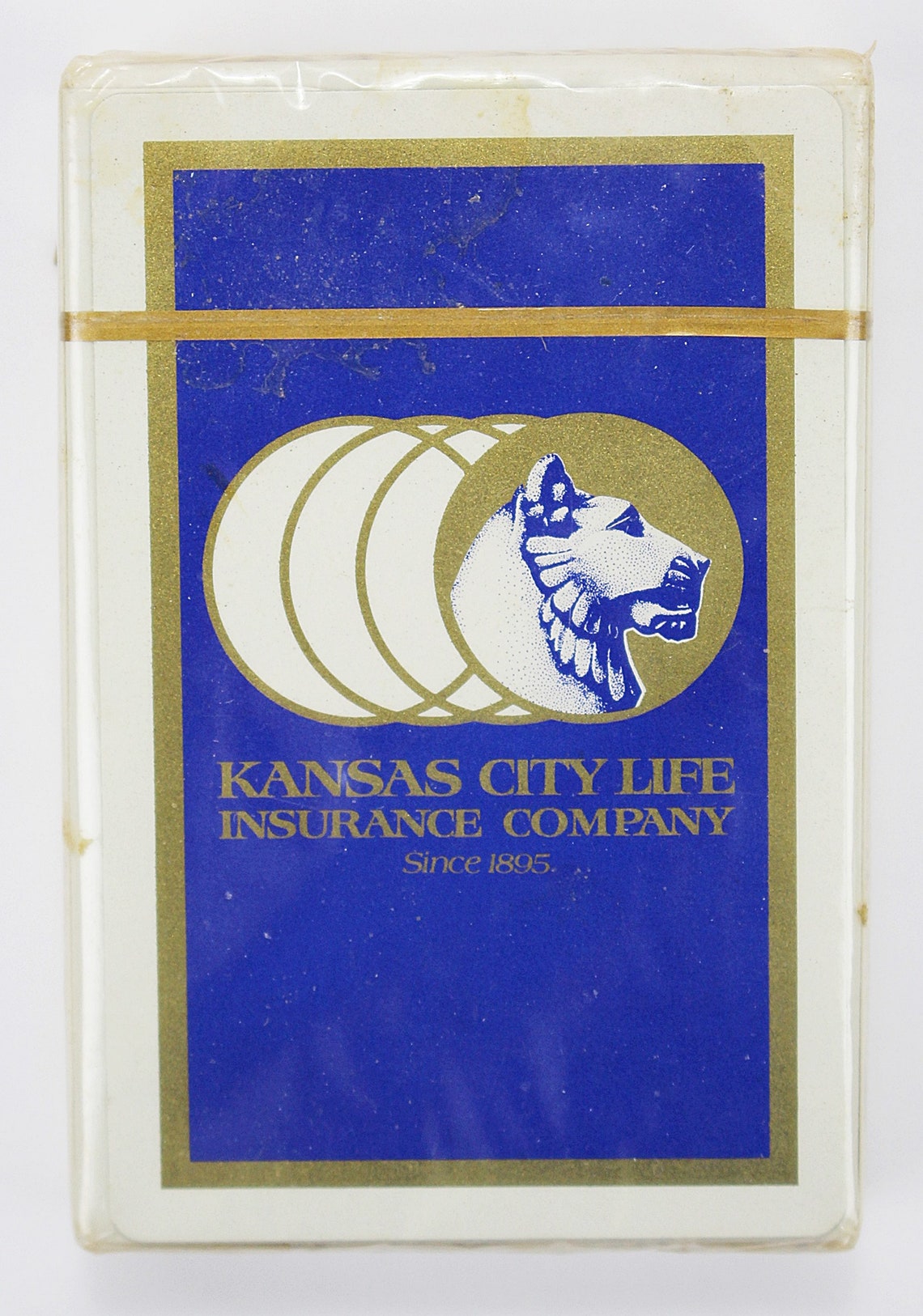 Vintage Deck of Kansas City Life Insurance Company Playing Cards Sealed ...