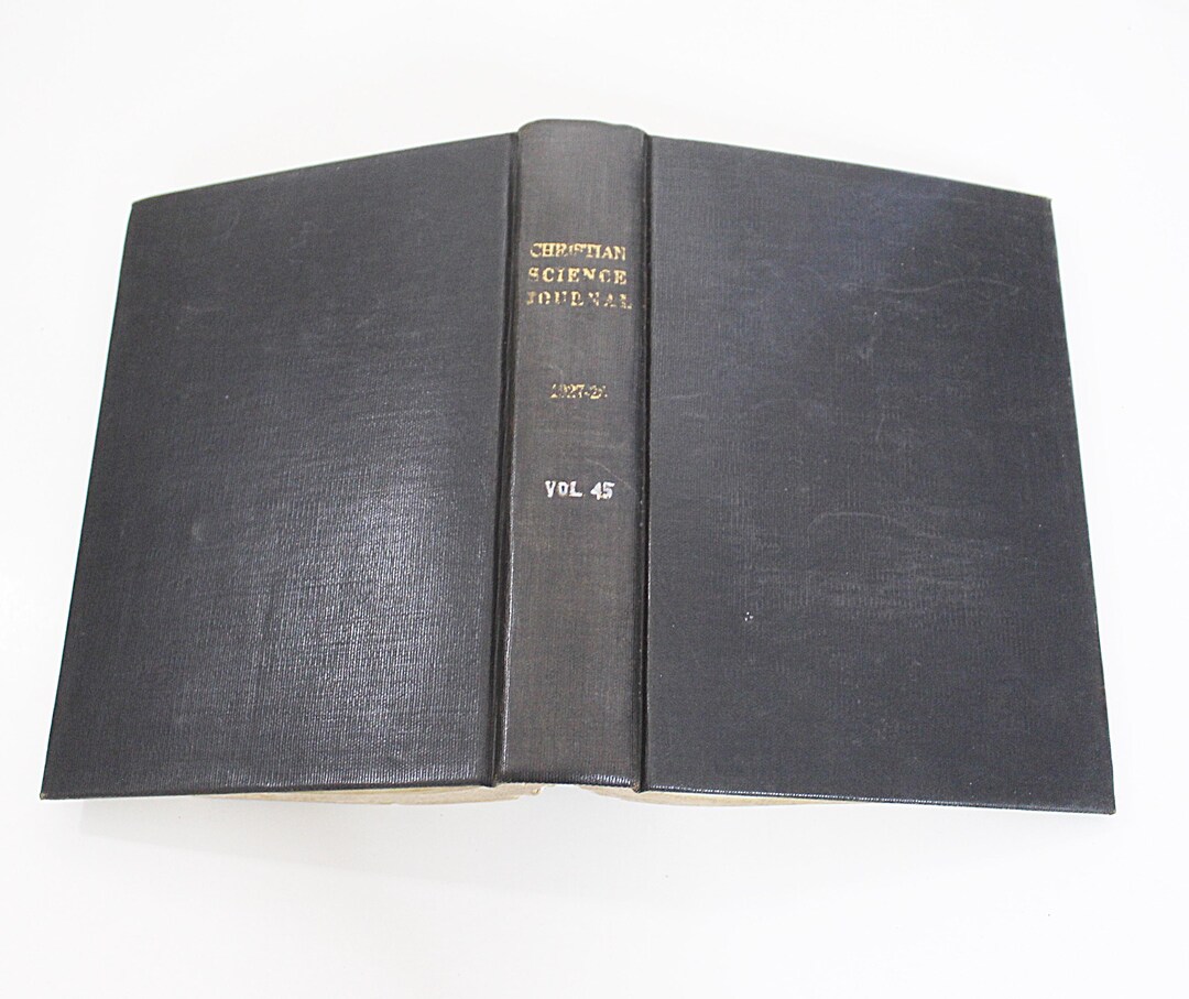 Christian Science Journal Mary Baker Eddy Full Year Bound Volume #45 ...