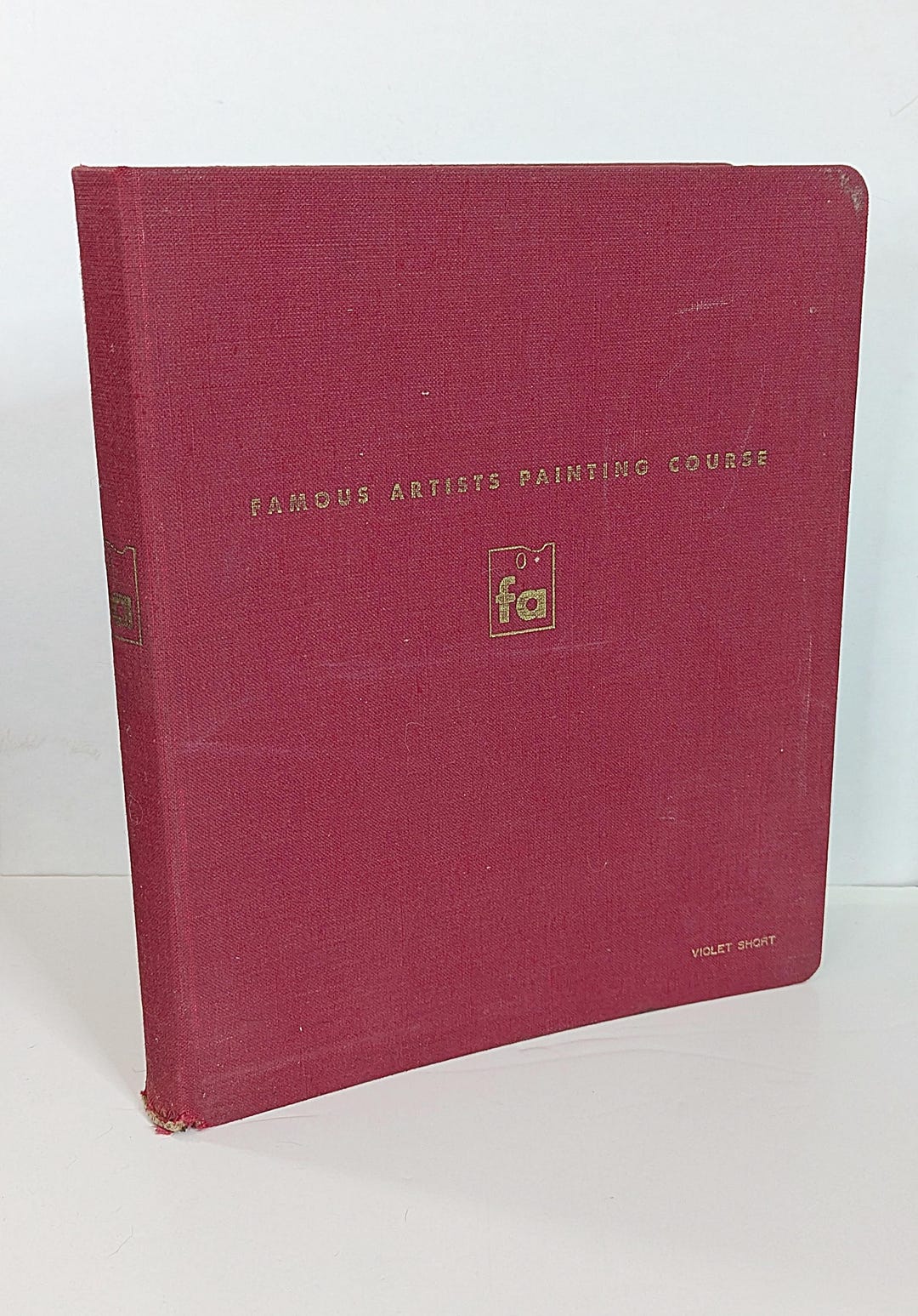 Famous Artists Painting Course 1951 in Binder Lesson 1 and Handbook ...