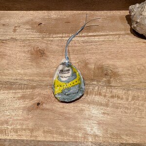 Cape Cod Map Oyster Shell Ornament - Etsy