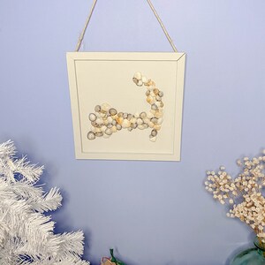 Cape Cod Shaped Shell Wall Decor 8 X 8 - Etsy