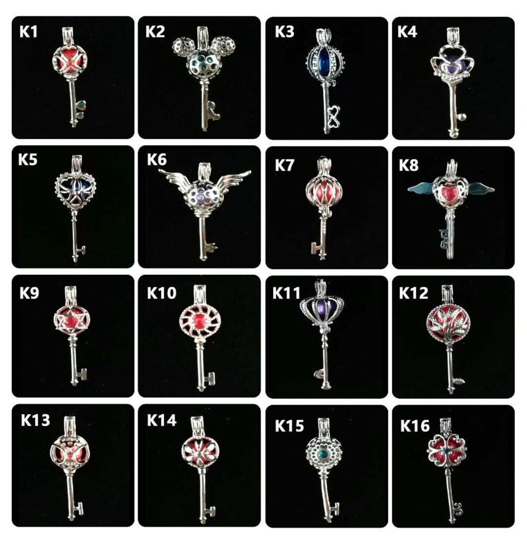 1 PCS New Key Cages,cage Pendant,pearl Cage,pearl Pendant,locket Cage ...