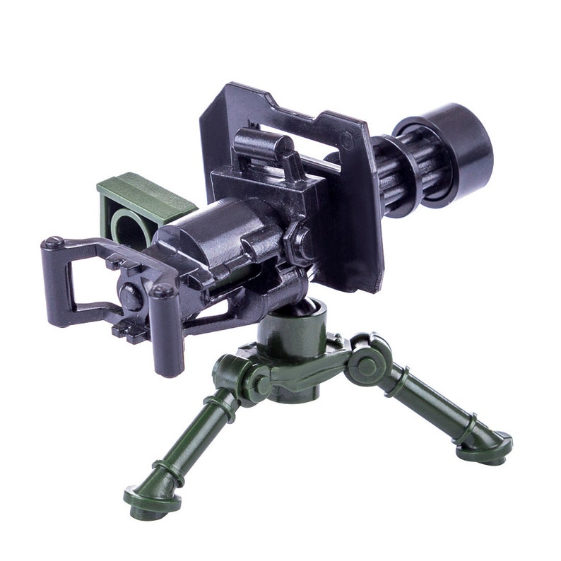 Mounted Minigun GAU-19B for Minifigure Sets Compatible With All Major ...