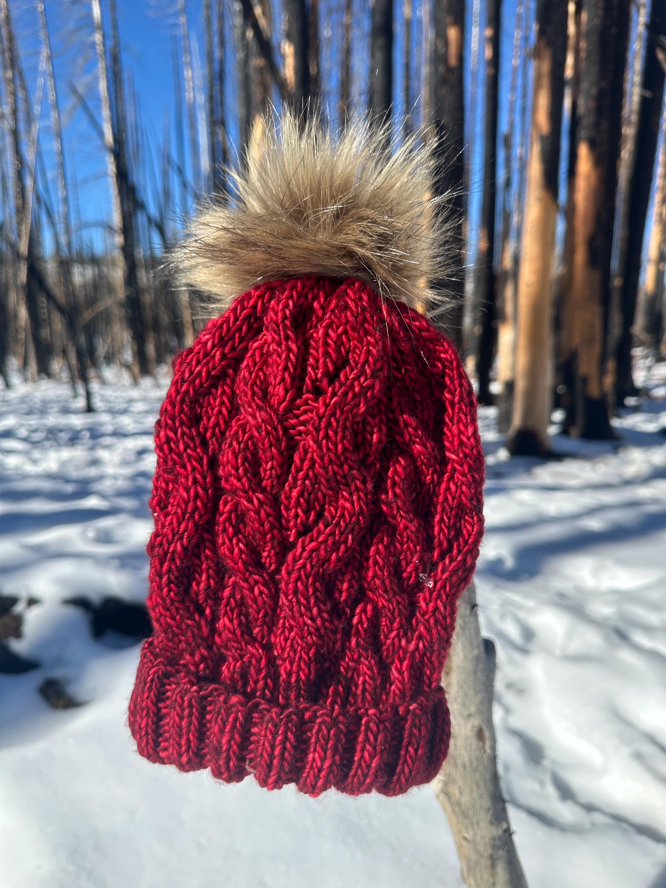 Knitting Pattern Lacy Day Beanie - Etsy