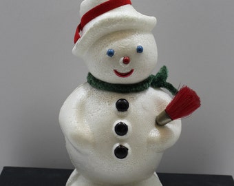 Snowman with pipe | Etsy