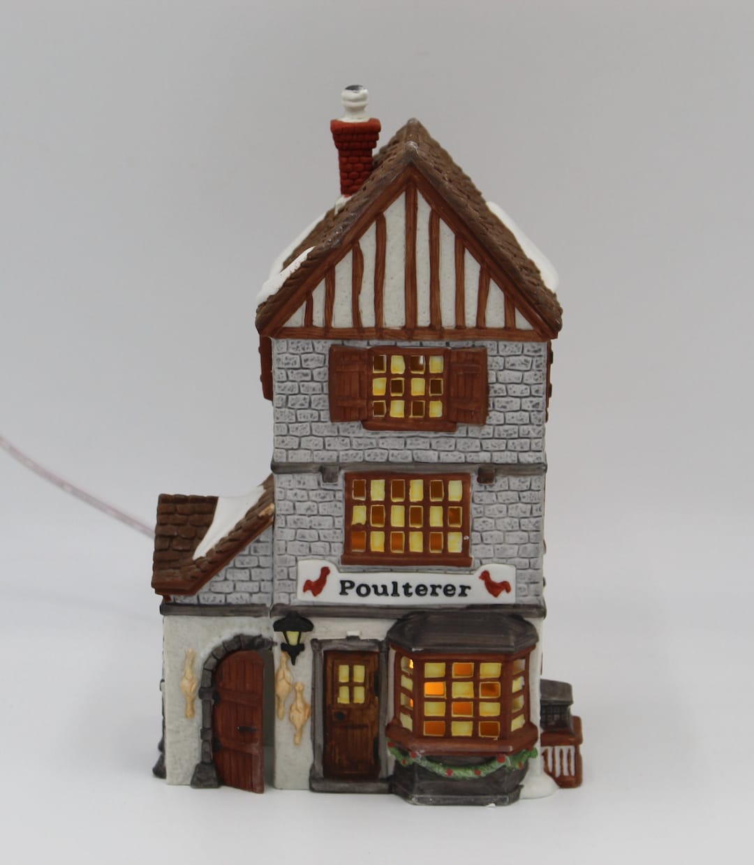 Heritage Village Collection Dickens' Village Series "poulterer" Hand ...