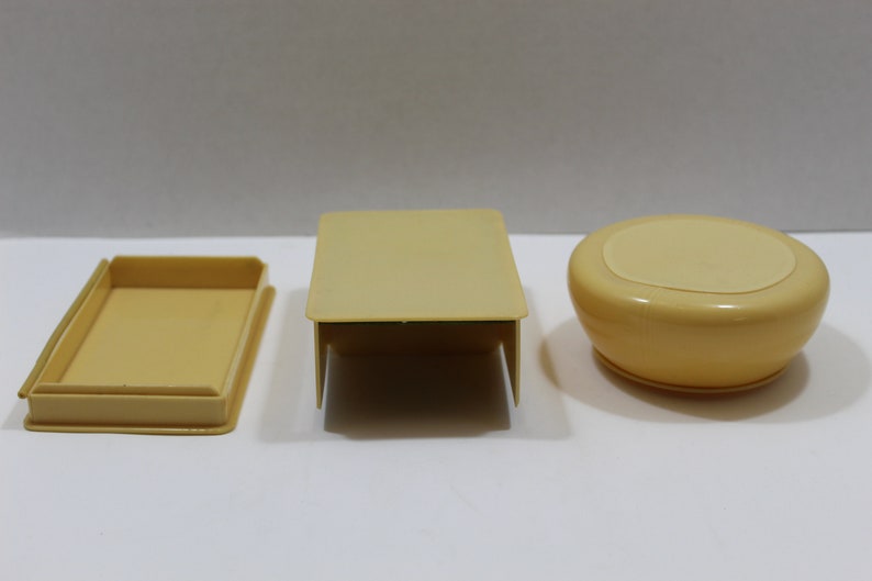 Vintage Ivory Celluloid Pyralin 8 Piece Vanity Set Early - Etsy