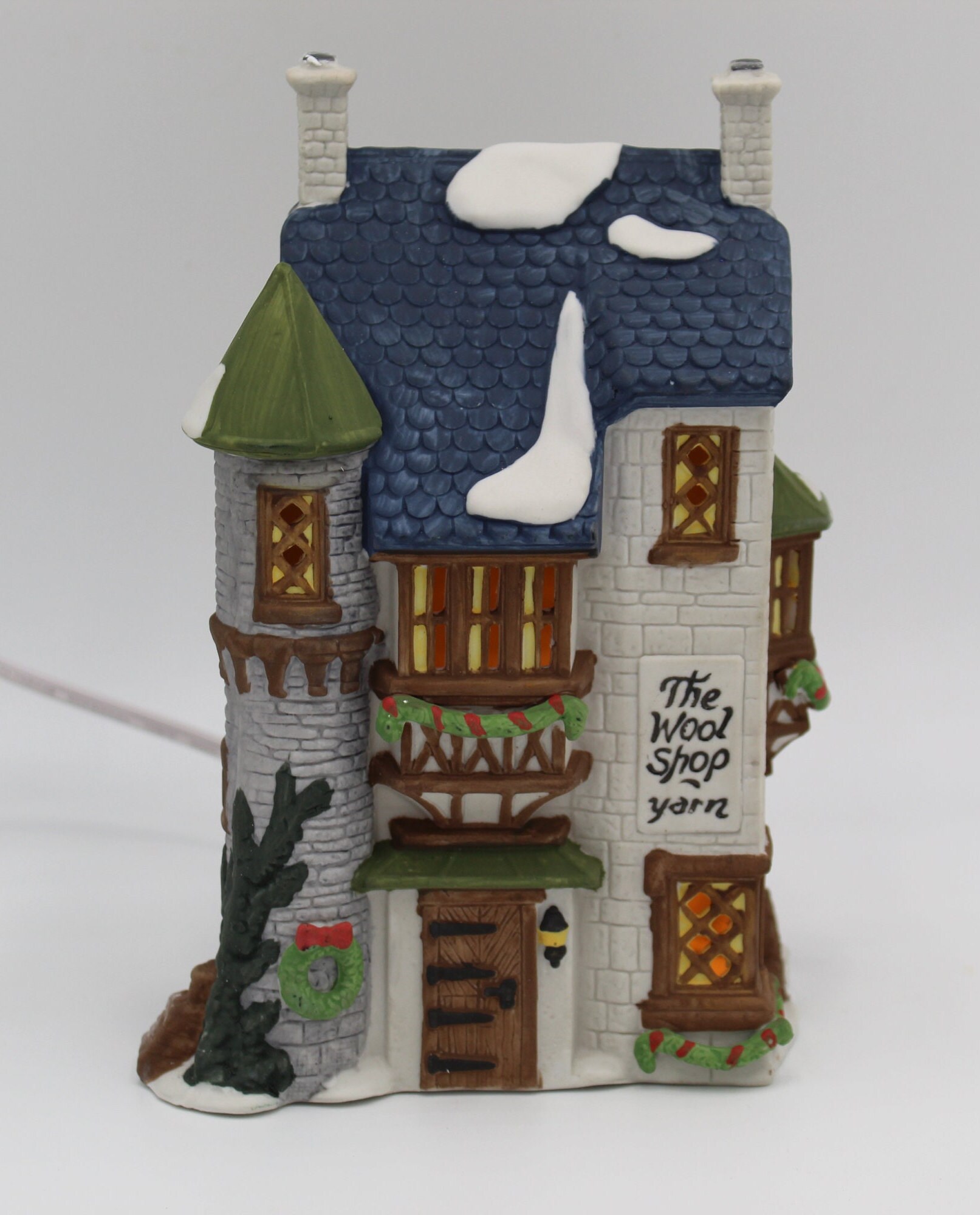 Heritage Village Collection Dickens' Village Series the Wool Shop Hand ...
